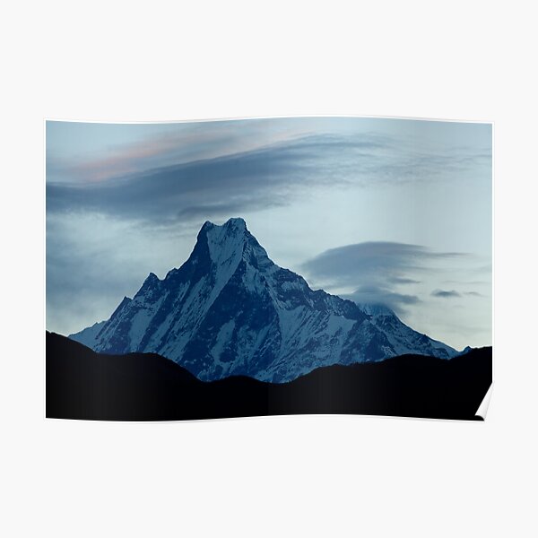 "Mt Fishtail Machapuchare in the Himalaya range, Annapurna region ...