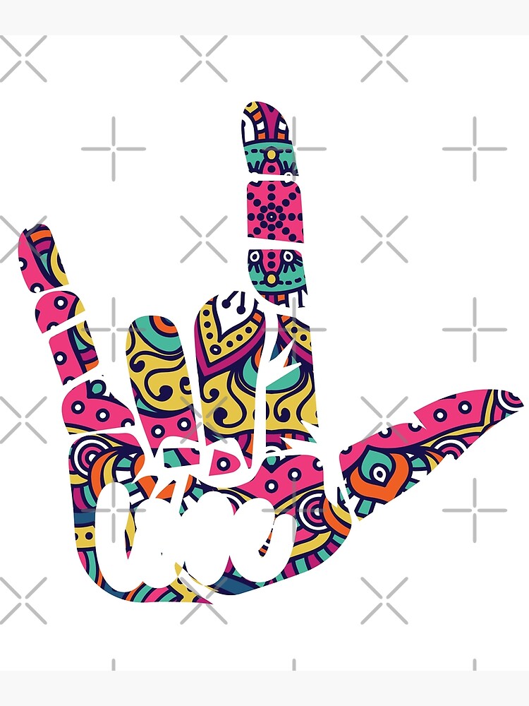 Asl Iconic Artwork Students American Sign Language Signs That Look