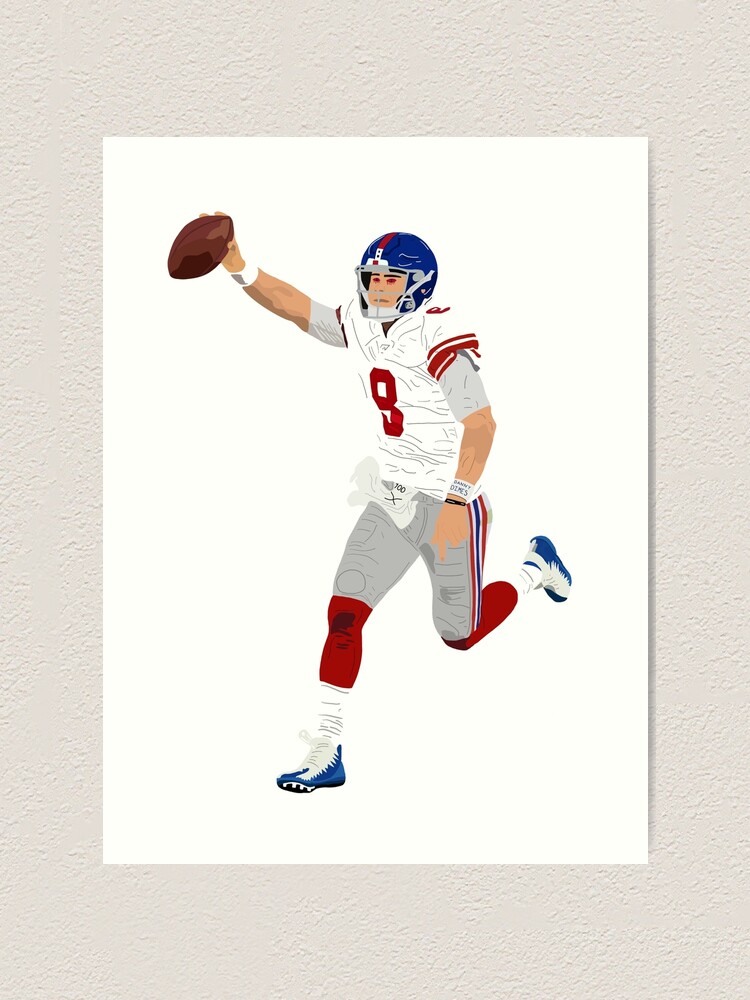 "Daniel Jones - NY Giants" Art Print for Sale by gtortorella | Redbubble