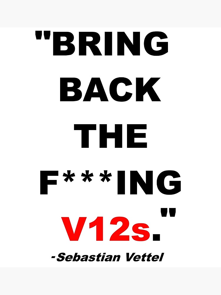 "Formula 1 (F1) - Sebastian Vettel Ferrari V12 Quote Russian grand prix ...