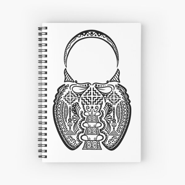 "Hmong Mandala Xauv" Spiral Notebook for Sale by ntximhlubdesign ...