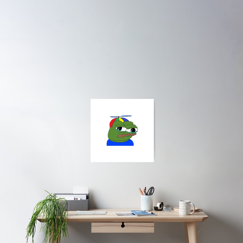 "PepoSad" Poster von WizardingWares | Redbubble