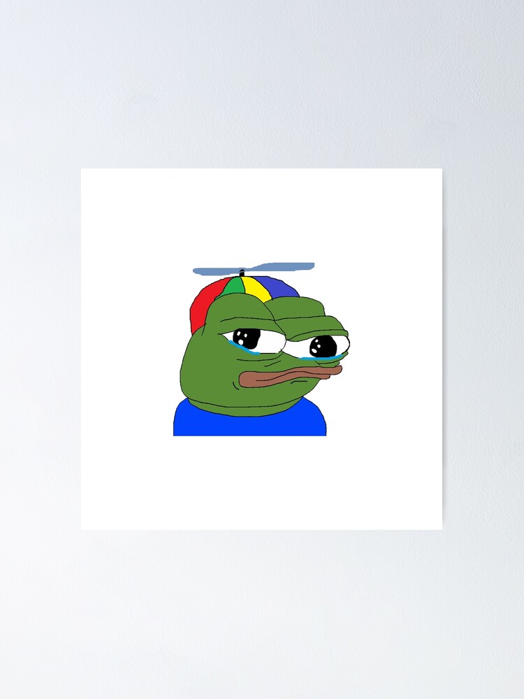 "PepoSad" Poster von WizardingWares | Redbubble