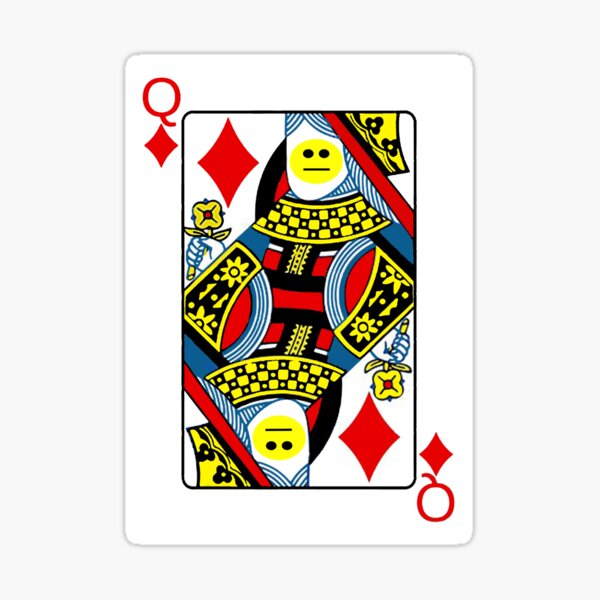 "Poker face" Sticker for Sale by arkitekta | Redbubble