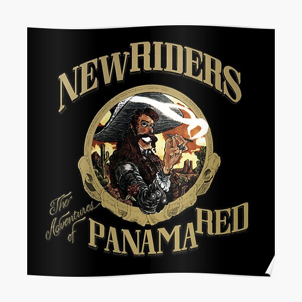 "Panama red" Poster for Sale by GretaTucci | Redbubble