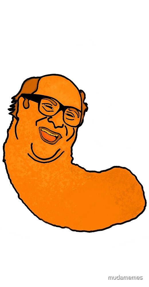 "Danny Devito Cheeto" by mudamemes | Redbubble