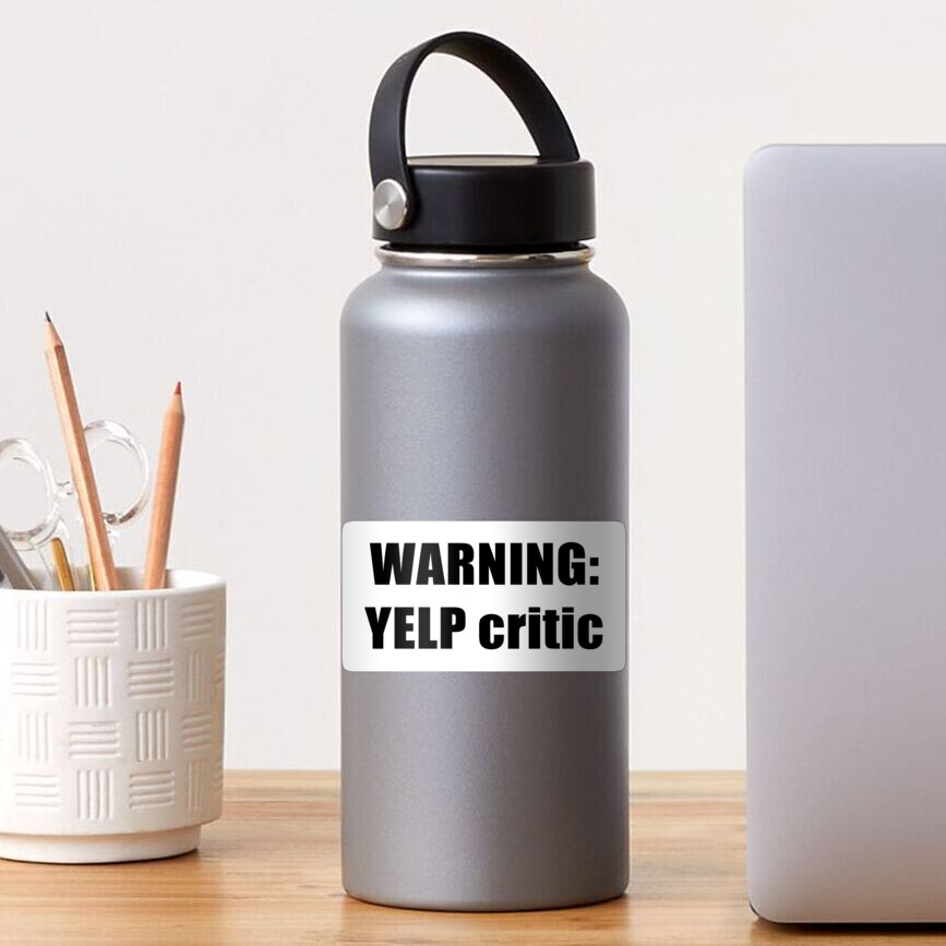 "SOUTH PARK YELP CRITIC" Sticker for Sale by QUATTROTURBO | Redbubble