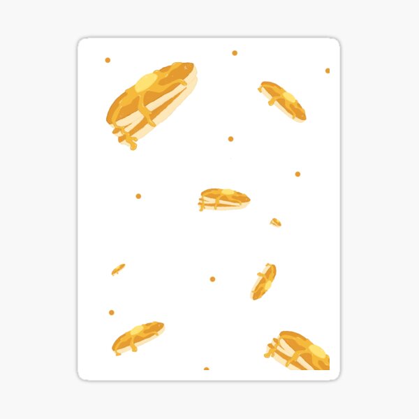 "pancakes!" Sticker by dallnsn | Redbubble