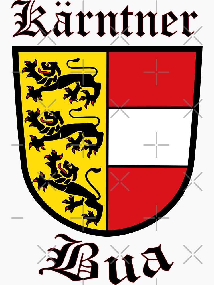 "Carinthian Bua" Sticker by Innsbrucker | Redbubble