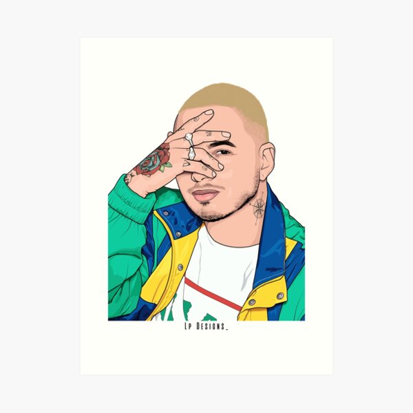 J Balvin Art Prints | Redbubble