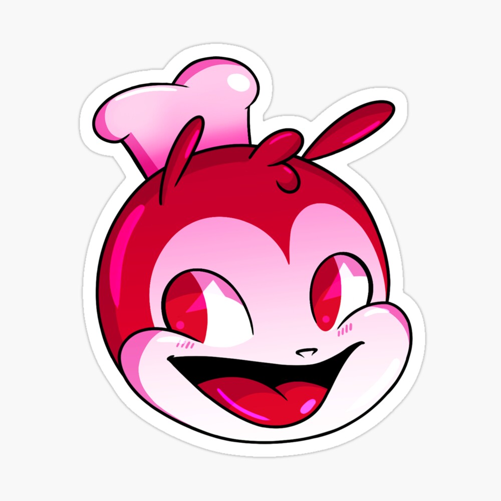 Classic Jollibee Fast Food Logo Sticker By MrYum Fast Food, 53% OFF