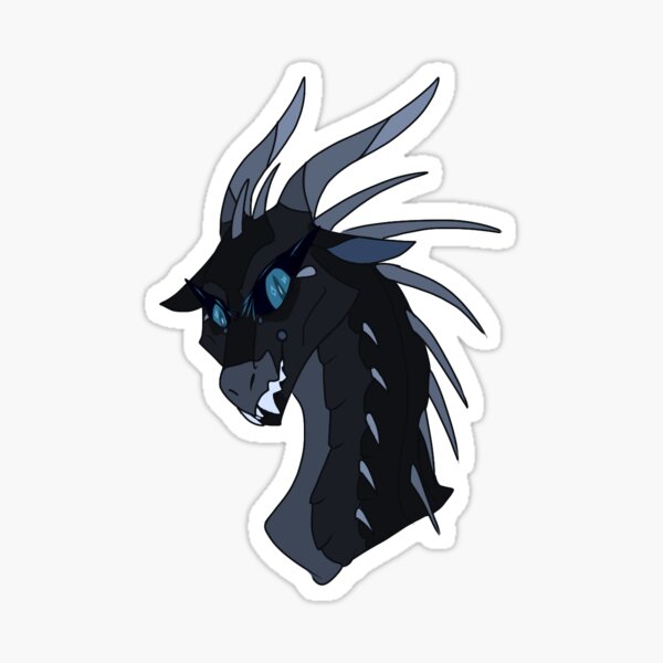 "Grinning Darkstalker" Sticker by Stormhearts | Redbubble