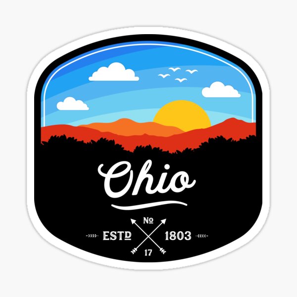 Ohio State Park Stickers | Redbubble