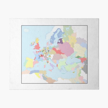 "Europe in 1444 AD" Art Board Print for Sale by Robin-maps | Redbubble