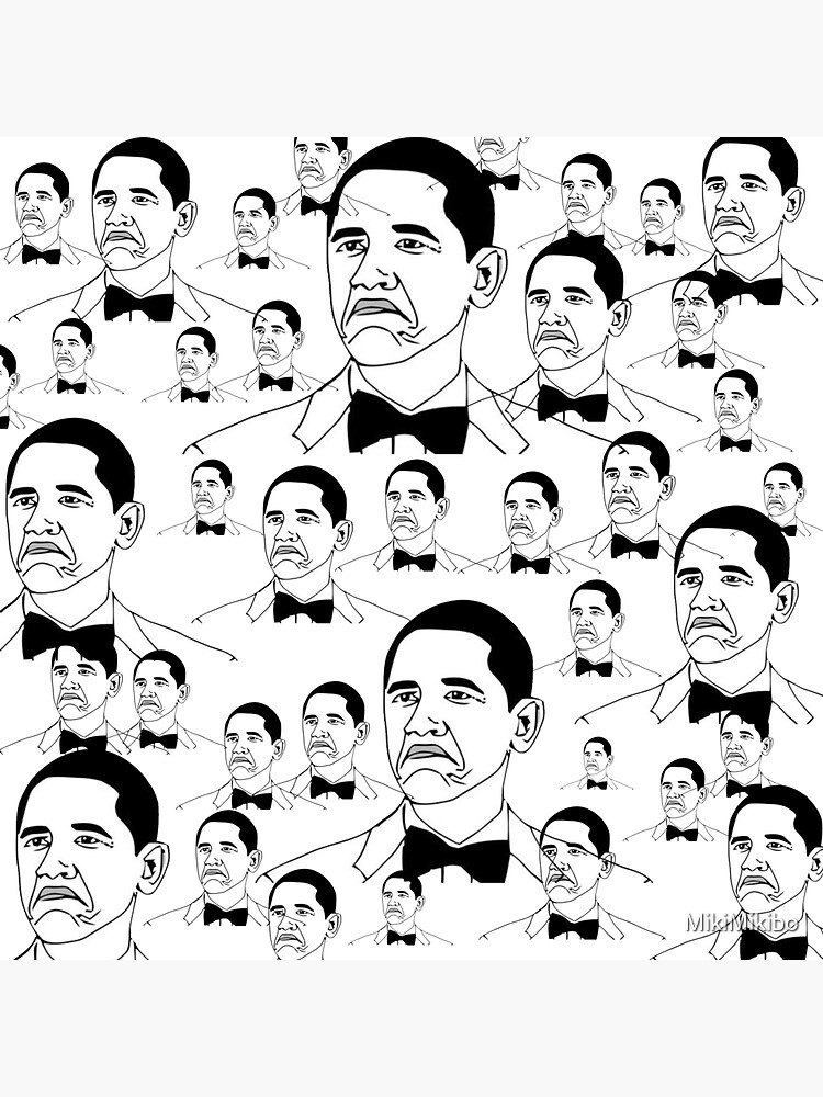 "Not Bad - Obama Meme" Sticker for Sale by MikiMikibo | Redbubble