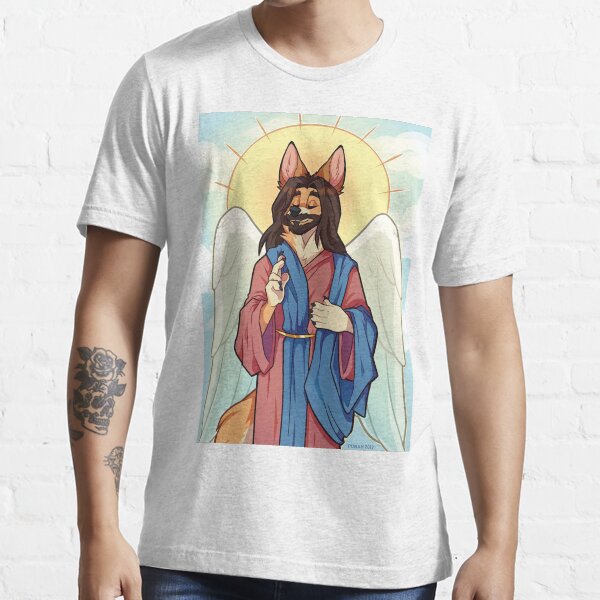 "Furry Jesus" T-shirt for Sale by FabuPonah | Redbubble | furry t ...