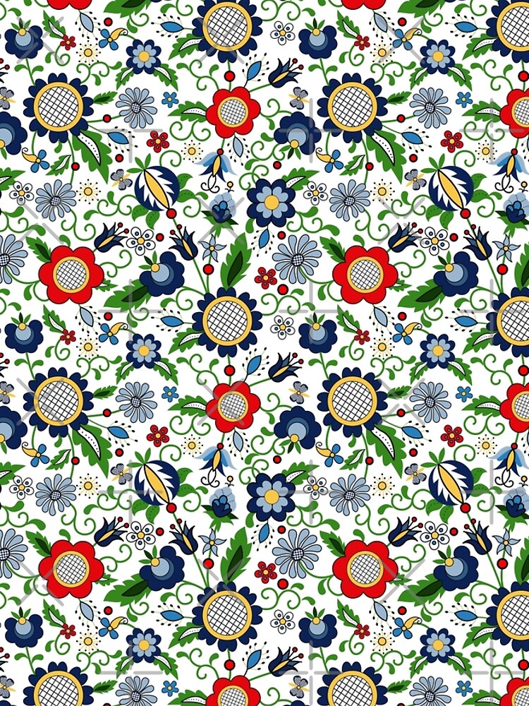 "Kashubian Folklor - beautiful pattern" Graphic T-Shirt Dress for Sale ...