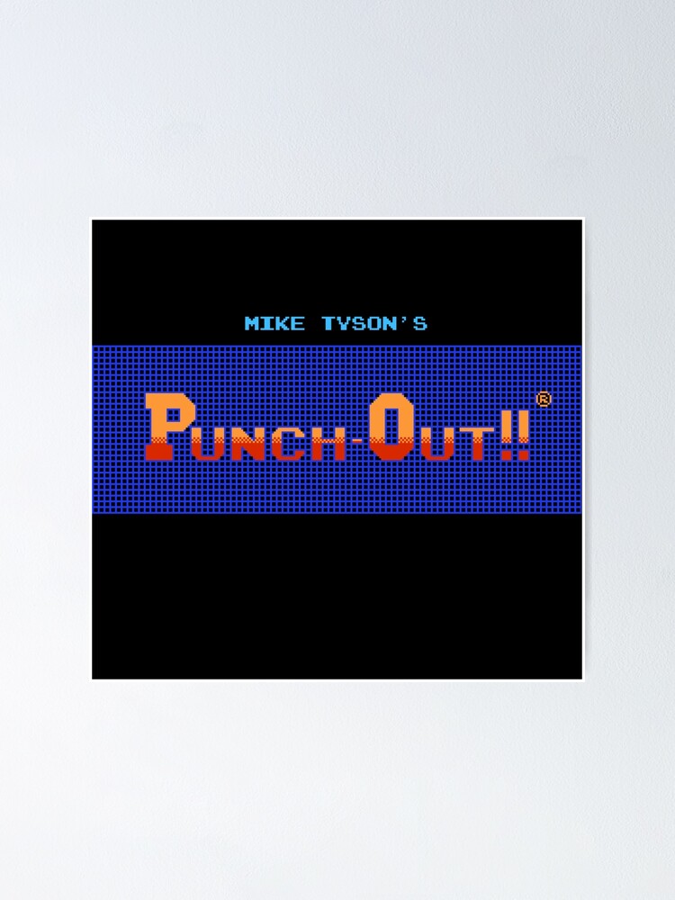"Punch-Out" Poster by TaoJones42 | Redbubble