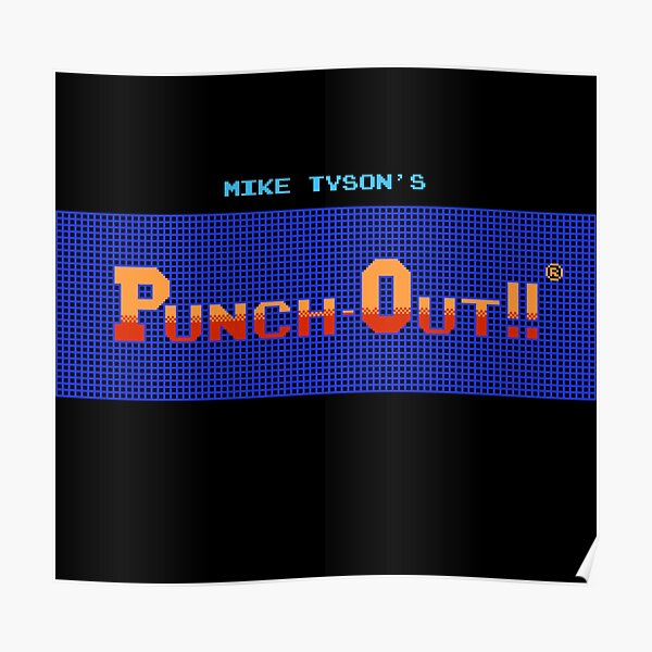 "Punch-Out" Poster by TaoJones42 | Redbubble