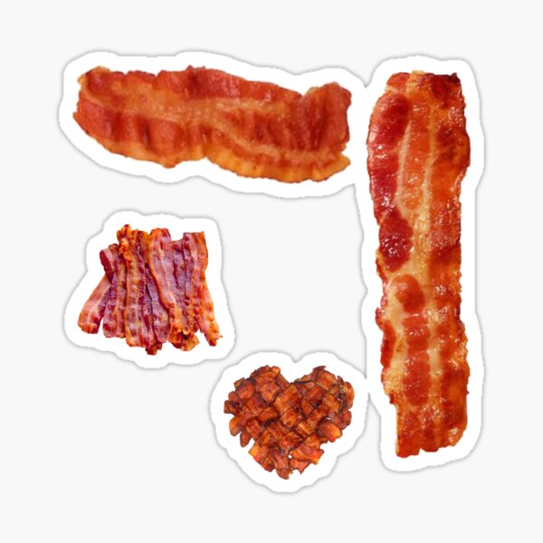 "Bacon variety pack " Sticker for Sale by Youngpepe1423 | Redbubble