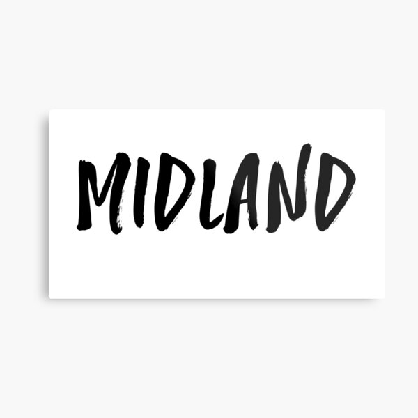 Midland Texas Metal Prints | Redbubble