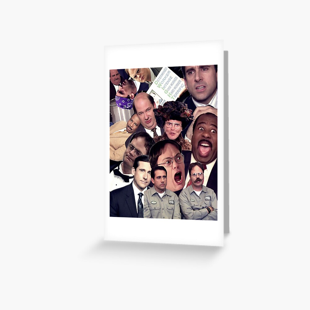"Office Mashup" Greeting Card for Sale by avit1 | Redbubble
