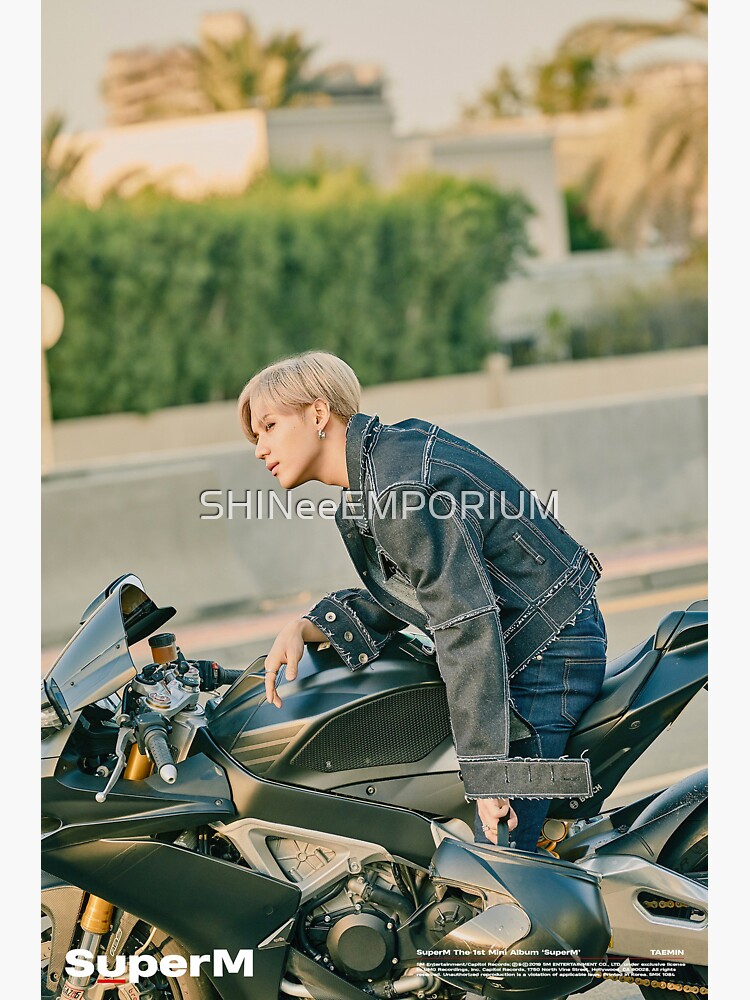 "SUPERM JOPPING TAEMIN" Sticker for Sale by SHINeeEMPORIUM | Redbubble