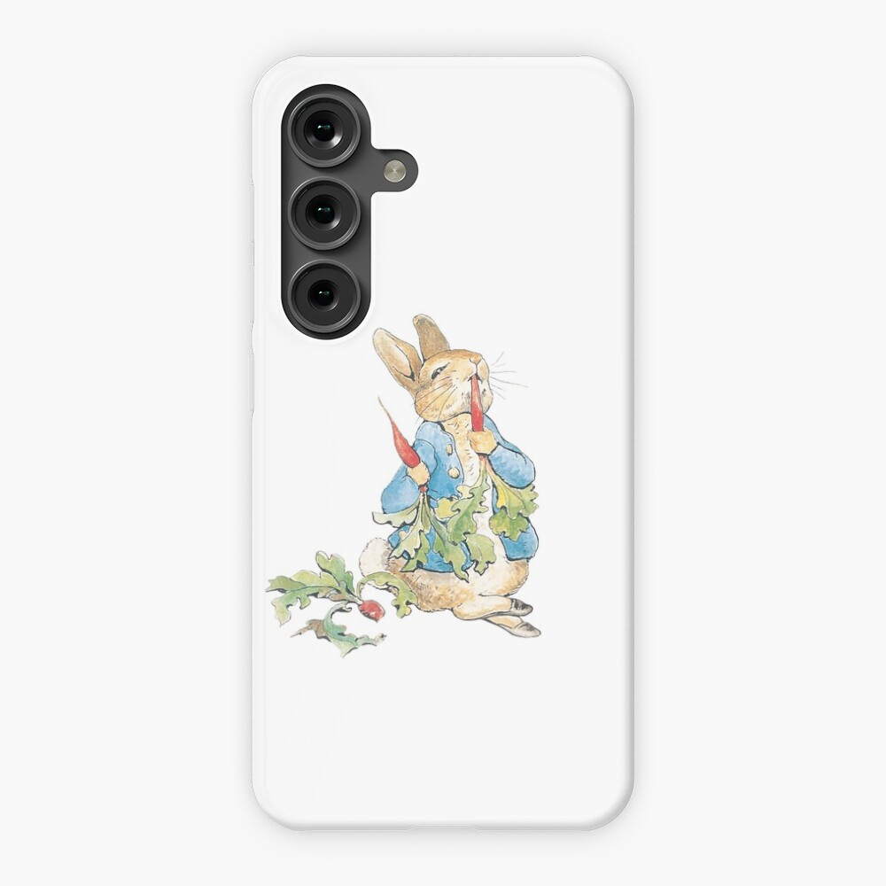 "Peter Rabbit Eating Carrots by Beatrix Potter - Vintage Art" Sticker ...