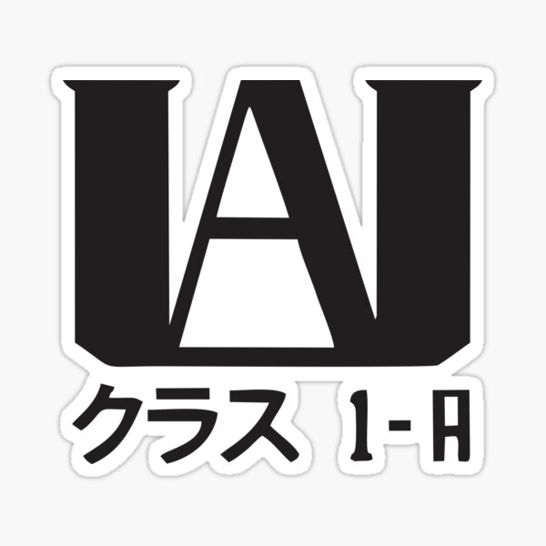 Ua High Student My Hero Academia Stickers | Redbubble