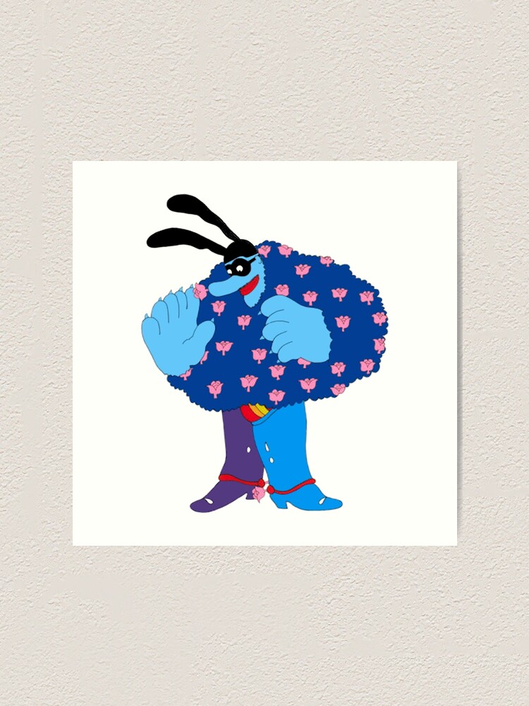 "Blue Meanie" Art Print for Sale by SpencerHeff2 | Redbubble