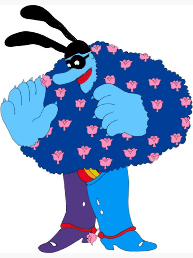 "Blue Meanie" Magnet for Sale by SpencerHeff2 | Redbubble