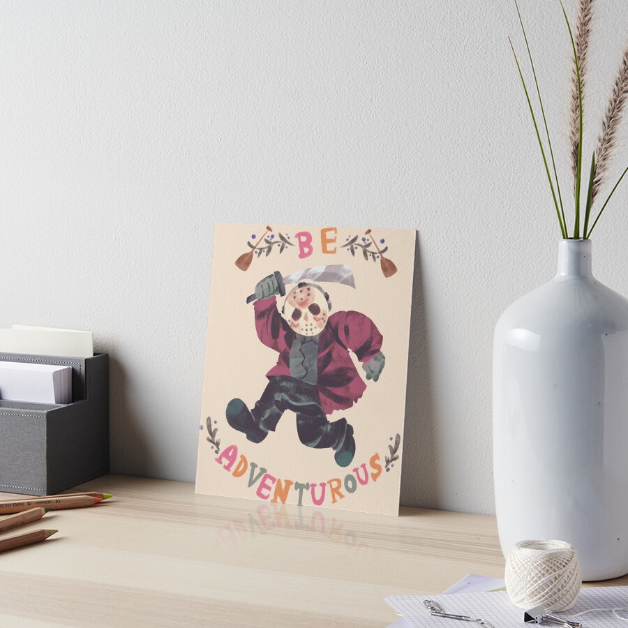 "Be Adventurous" Art Board Print for Sale by Hkasof | Redbubble