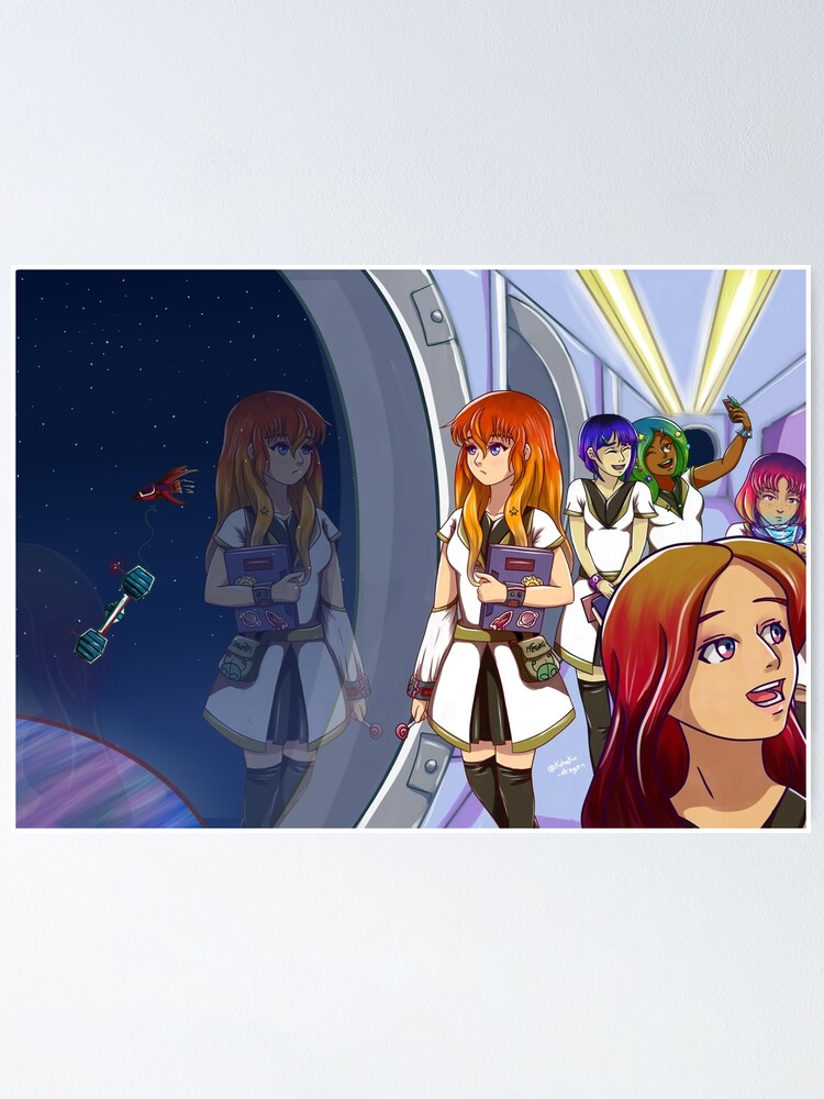 "Spacing Out" Poster by thekohakudragon | Redbubble