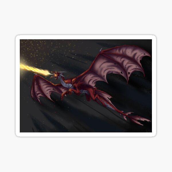 "Prometheus the Dragon" Sticker for Sale by Pokeirino | Redbubble