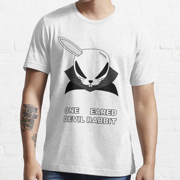 "One Eared Devil Rabbit" T-shirt for Sale by TENSEy | Redbubble ...
