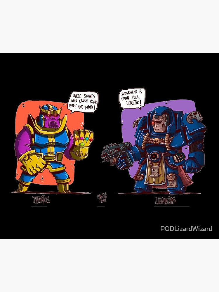 "MCU Meets WH40k : Warhammer 40k crossover comic" Canvas Print for Sale ...
