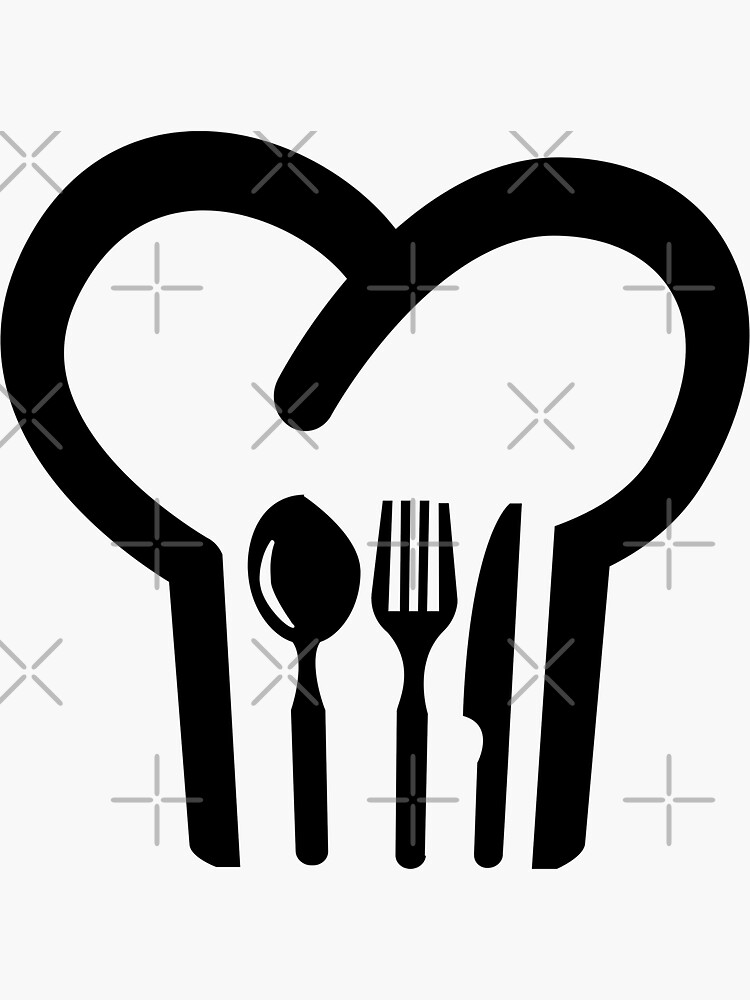 "chef's Hat" Sticker by phys | Redbubble