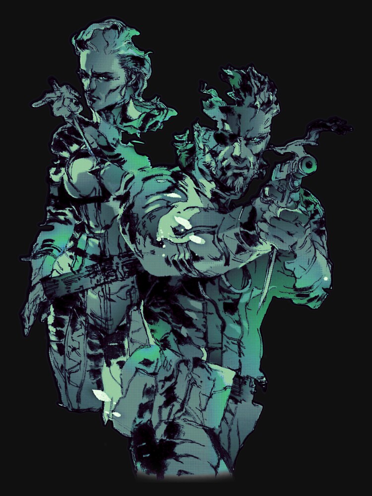 "Metal Gear Solid - MGS3 Cover" T-shirt for Sale by Socks317 ...