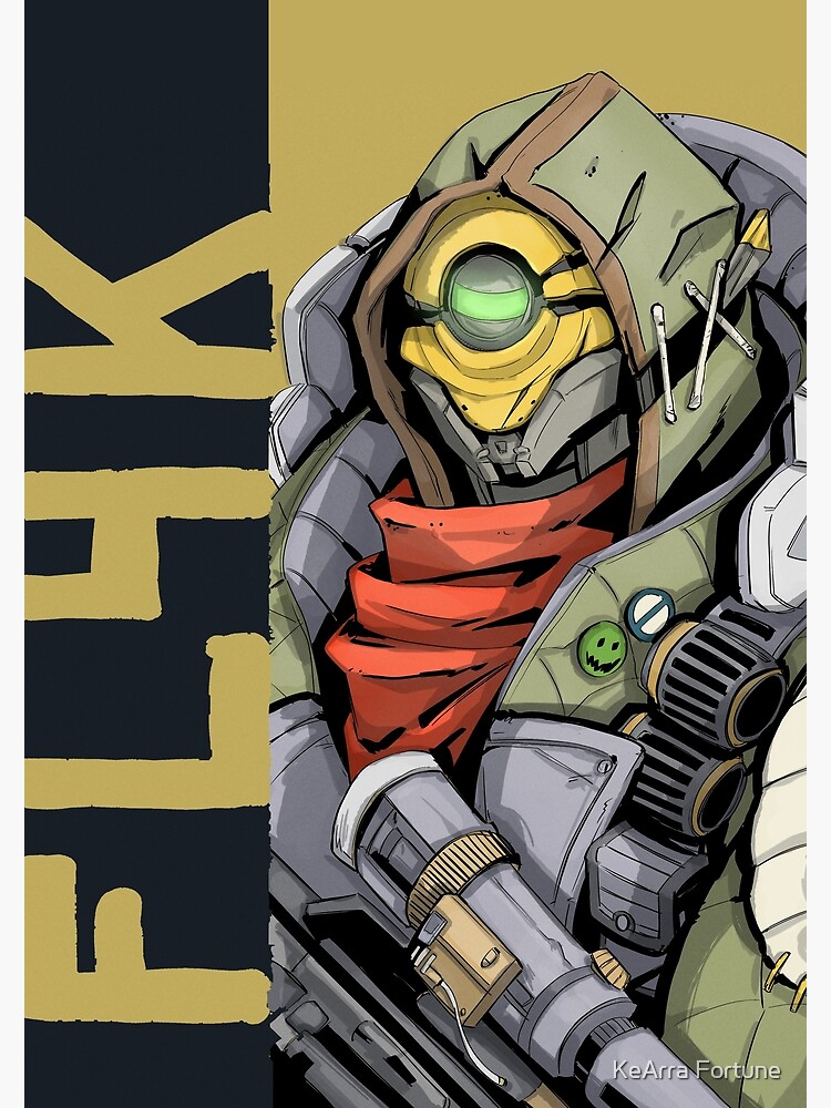 "Fl4k!" Poster for Sale by KeArra Fortune | Redbubble