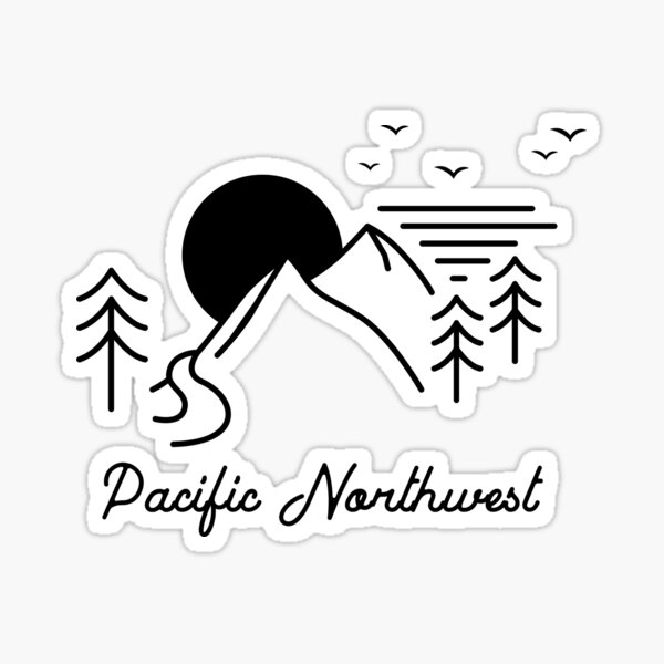 Pnw Stickers | Redbubble