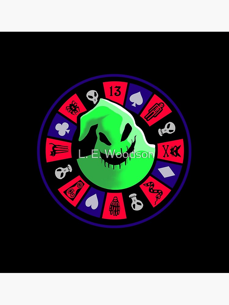 "Oogie Boogie Roulette Coin" Art Print for Sale by Elizadearg | Redbubble