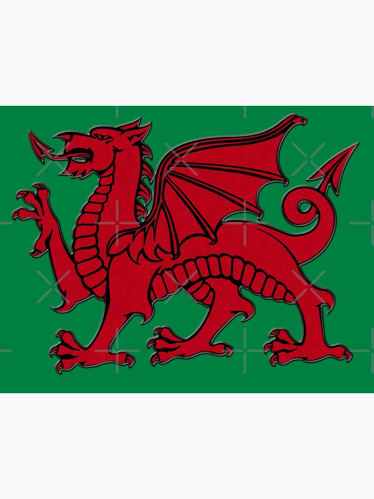 "THE WELSH DRAGON" Poster by PapaSquatch | Redbubble