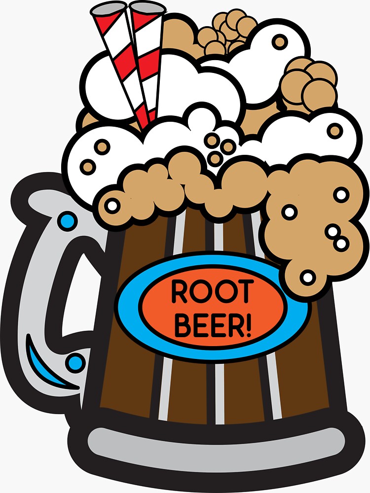 "Root Beer" Sticker for Sale by attractivedecoy | Redbubble