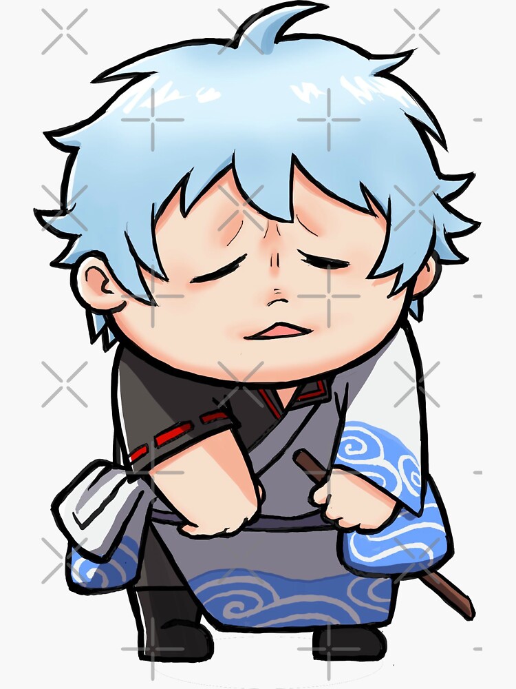 "gintama" Sticker for Sale by benoixio | Redbubble