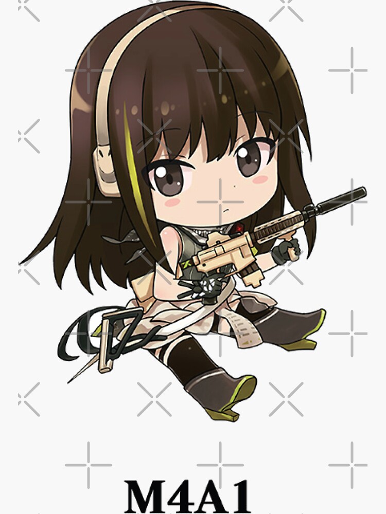 "M4A1" Sticker by benoixio | Redbubble