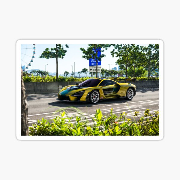 "McLaren P15 Senna MSO-B15" Sticker for Sale by ricoliu | Redbubble