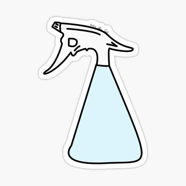 "Spray" Sticker by dominiccivilart | Redbubble