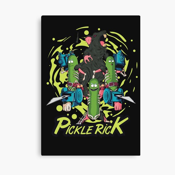 Pickle Rick Wall Art | Redbubble