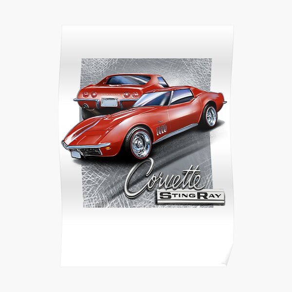 Corvette Posters | Redbubble
