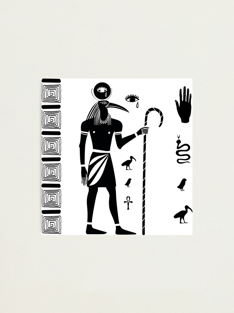 Egyptian God Thoth Symbols